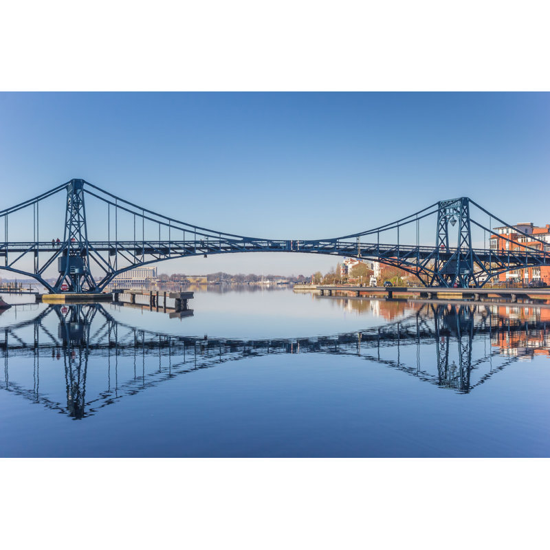 Ebern Designs Kaiser Wilhelm Bridge - Wrapped Canvas Photograph | Wayfair